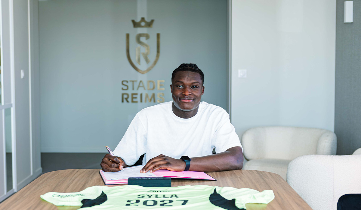 Soumaïla Sylla prolonge avec le SDR - Stade de Reims